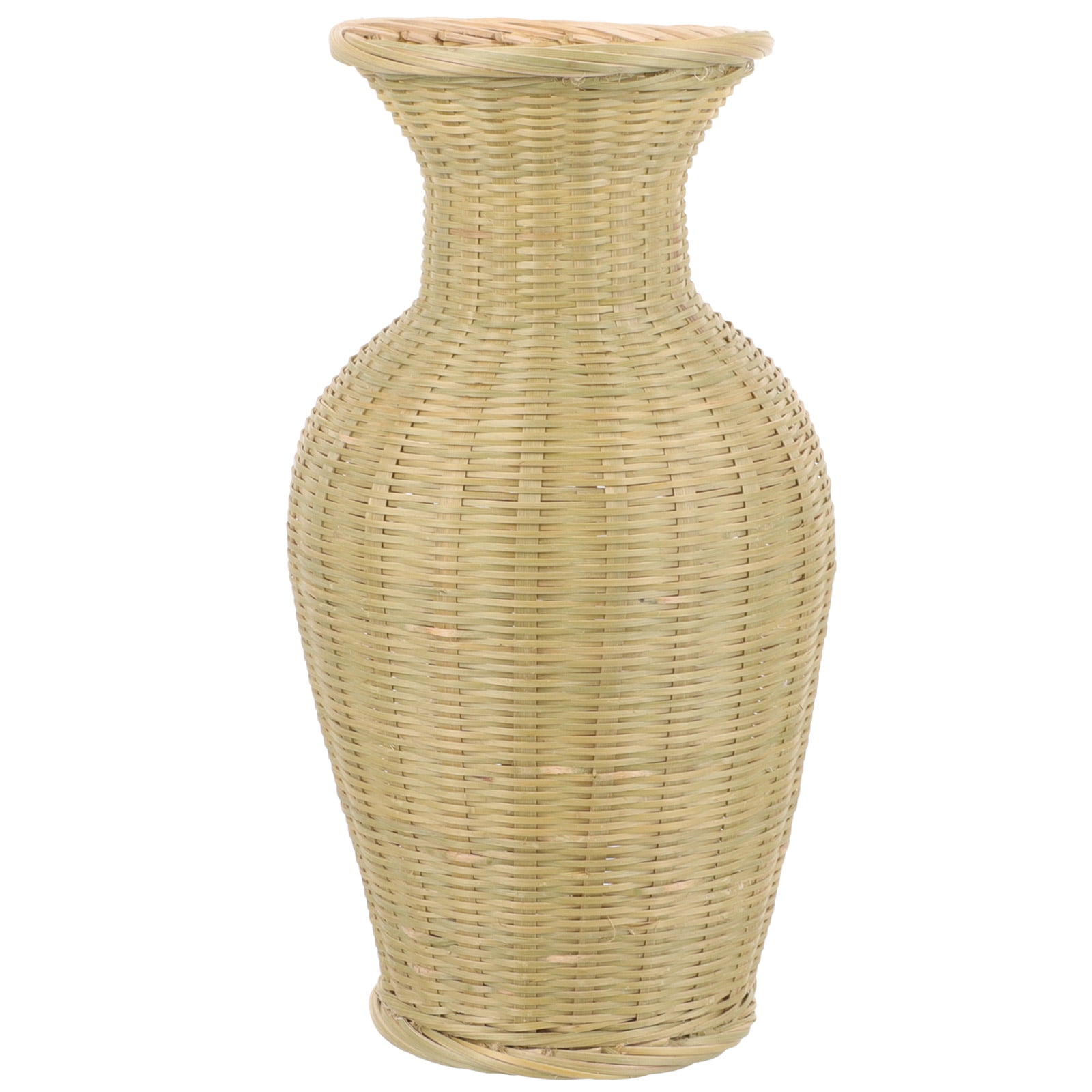 Bamboo Weave Vase Desktop Vase Handcraft Flower Arrangement Vase ...