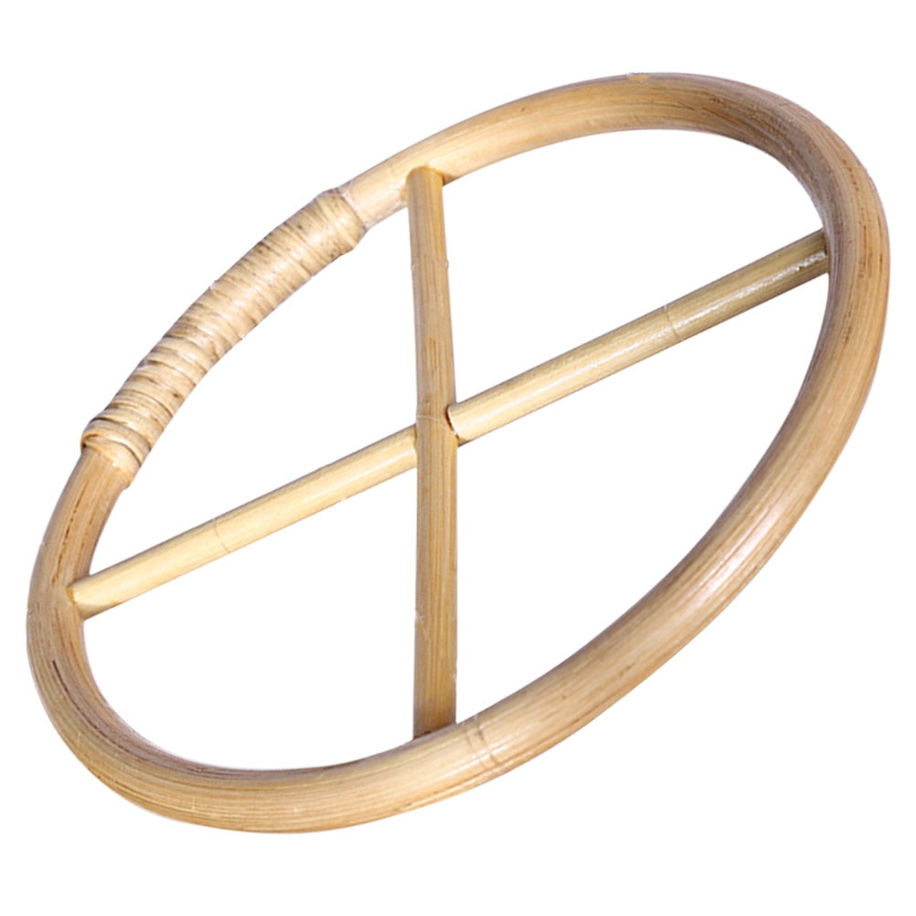 Bamboo Wind Chime Ring Garden Décor Office Decoration Empty Top Circle ...