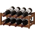 Bamboo Wine Rack Wine Storage Cabinet Shelf 8 Bottle Wine Racks ...