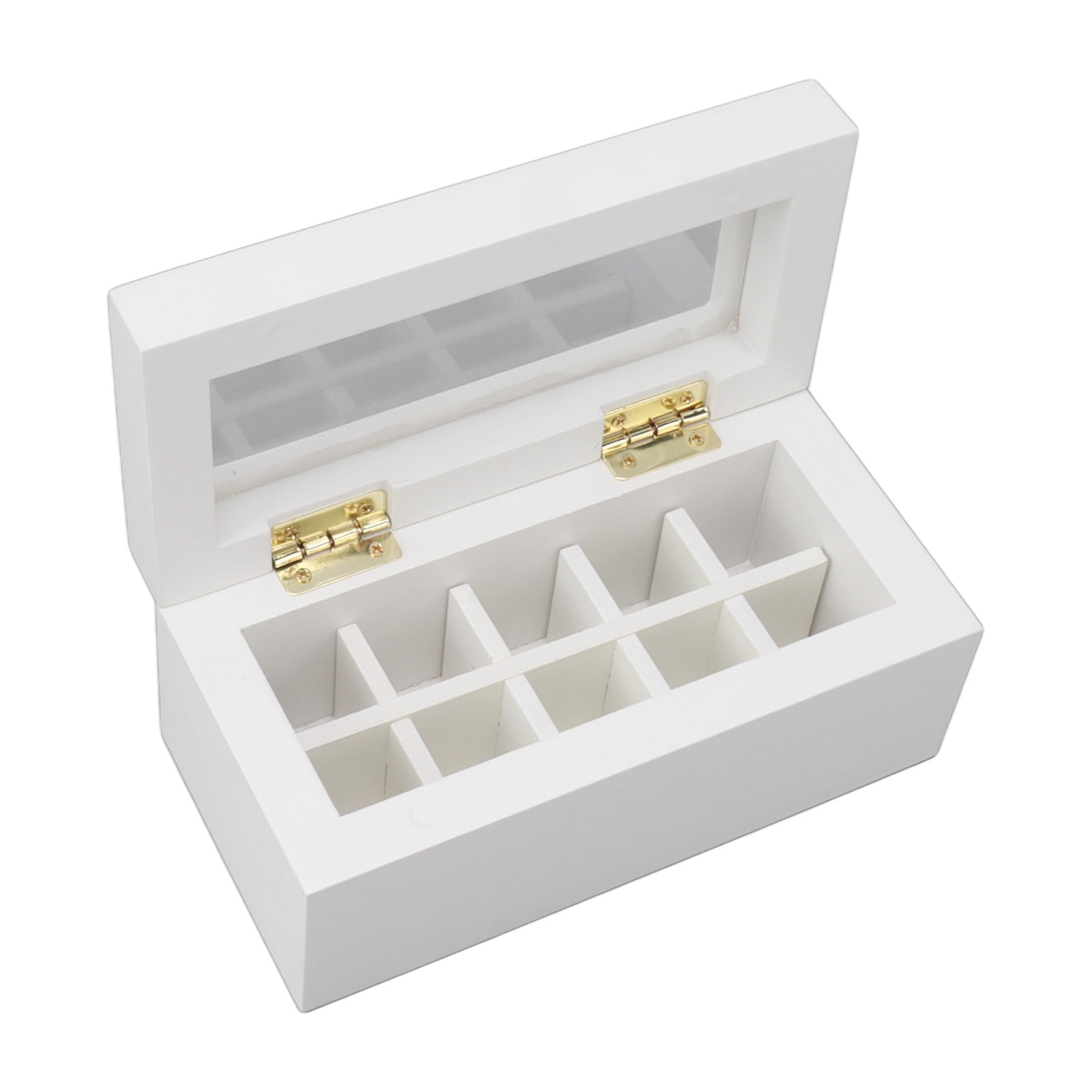 Bamboo Wood Essential Oil Storage Box, Home Fragrance Carrier Case ...