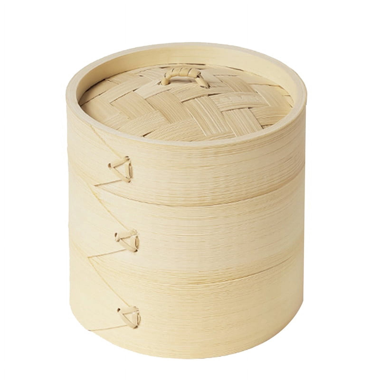 Bamboo Wood Steamer Outdoor Camping Bowl Cup Steamer for Home Kitchen ...