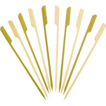 Supplika Bamboo Wooden Toothpicks | Large Wood Round Toothpicks ...