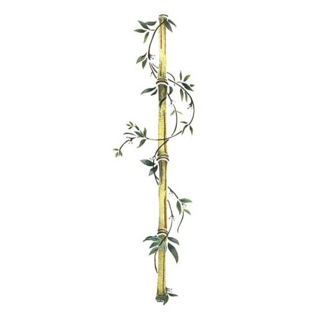 Bamboo and Vine Wall Stencil - DEE459 by DeeSigns - Walmart.com