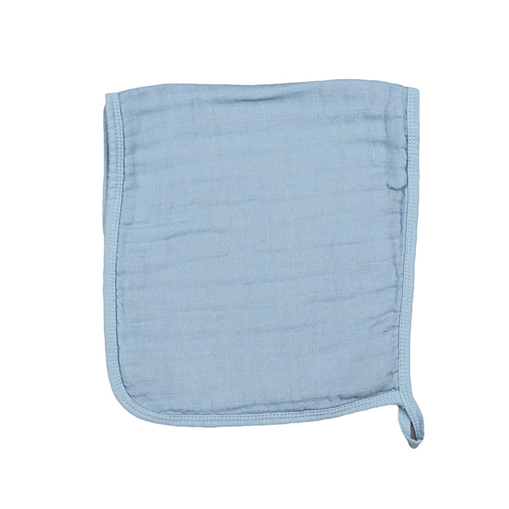 Bamboo fiber pure cotton six-layer dyed plain color burp towel ...
