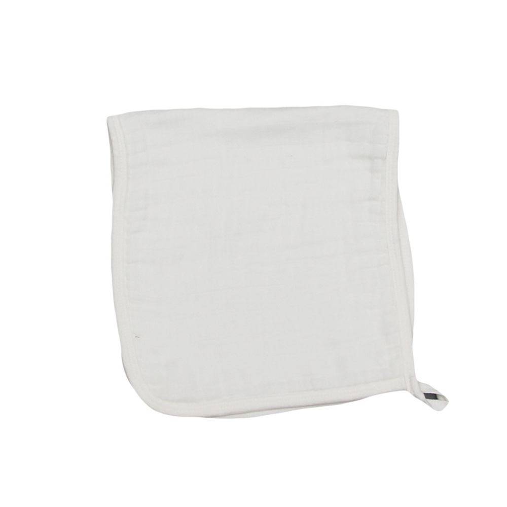 Bamboo fiber pure cotton six-layer dyed plain color burp towel ...