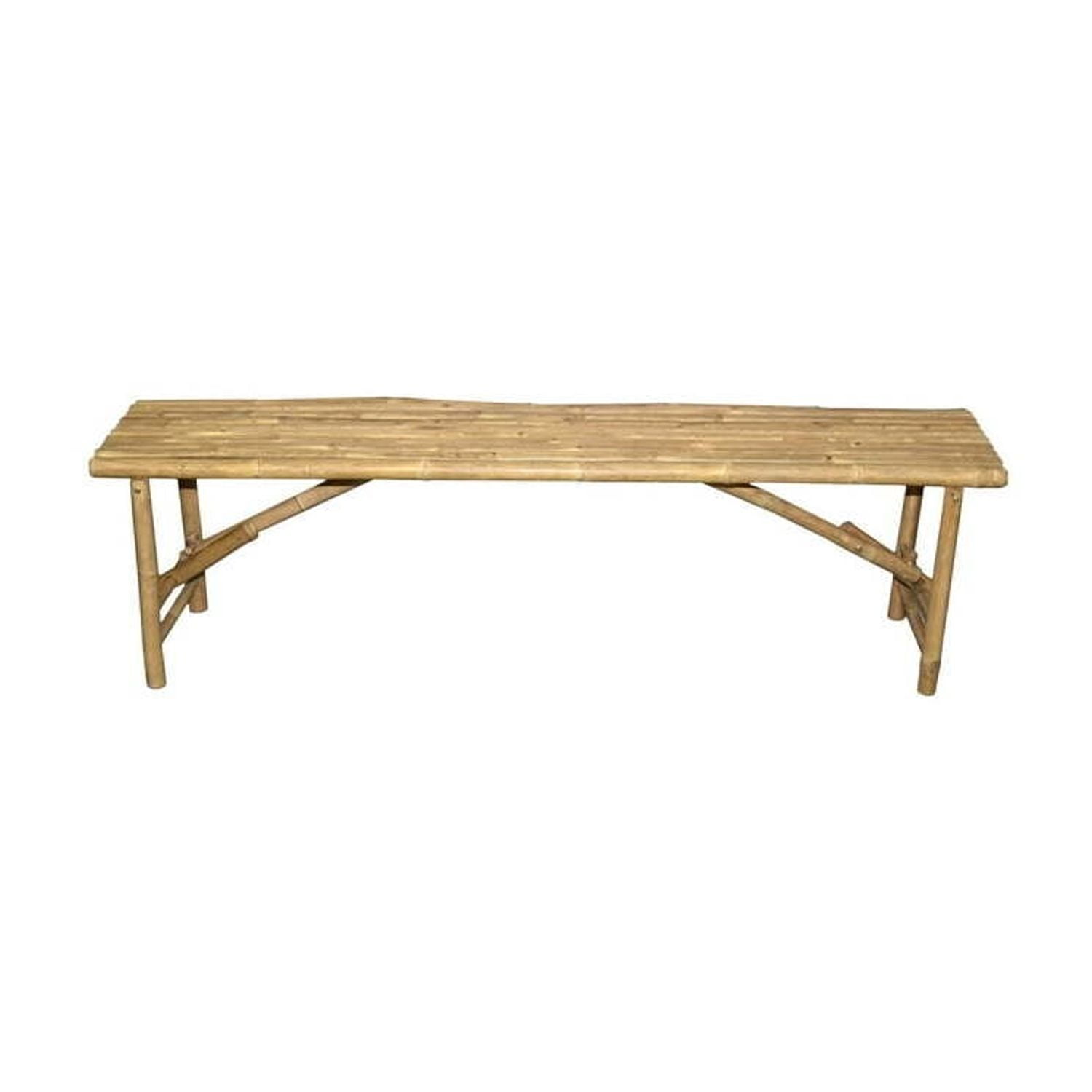 Bamboo54 Teak Tundan Sidetable - Walmart.com