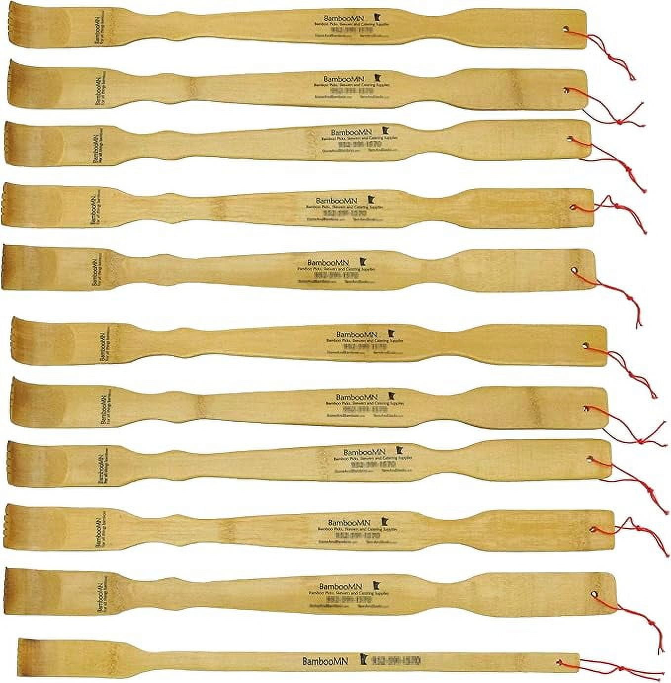 BambooMN 100 Piece 17.5 Inch BambooMN Logo Traditional Bamboo Back ...
