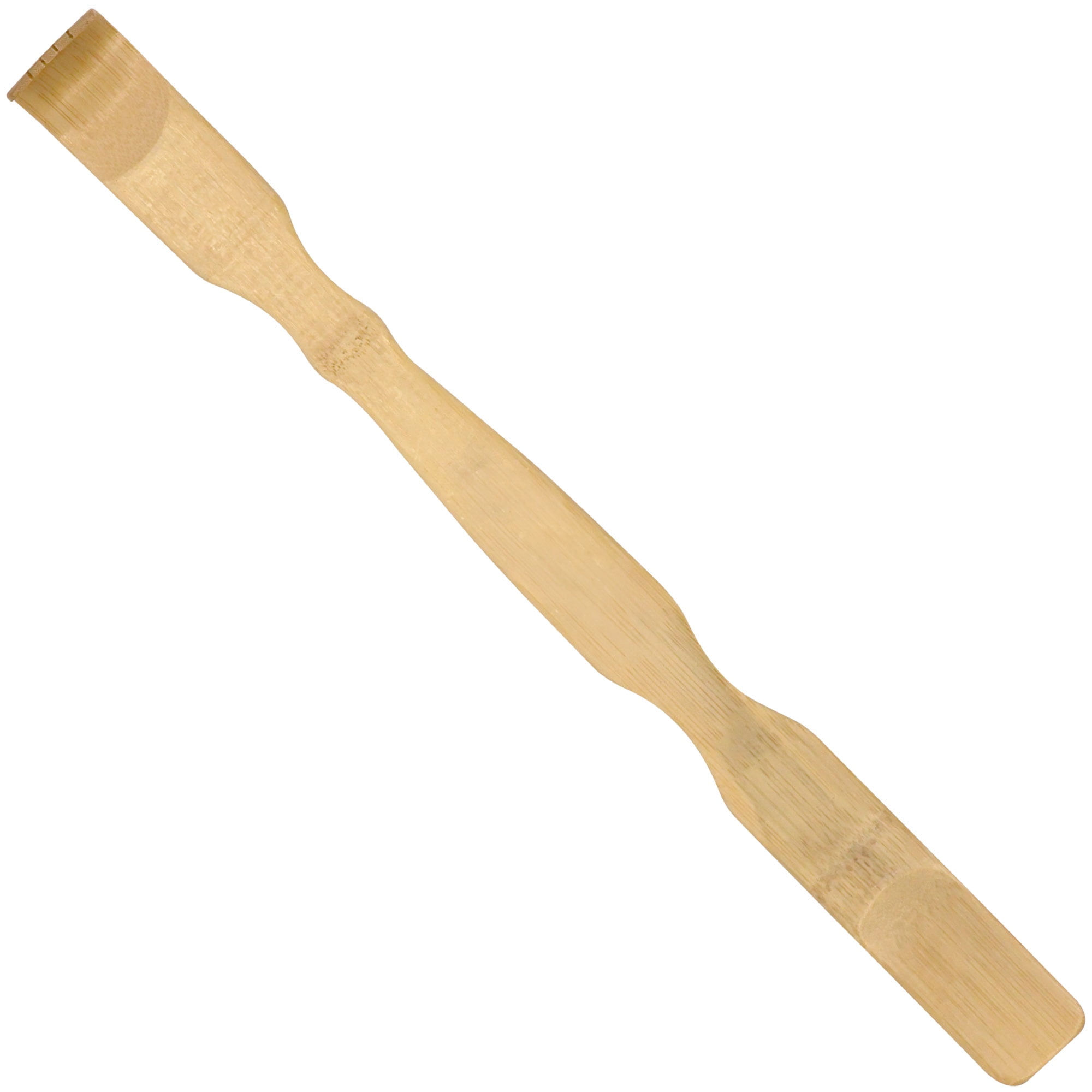 BambooMN 17 Inch Bamboo Wooden Back Scratchers Shoe Horn for Itchy ...