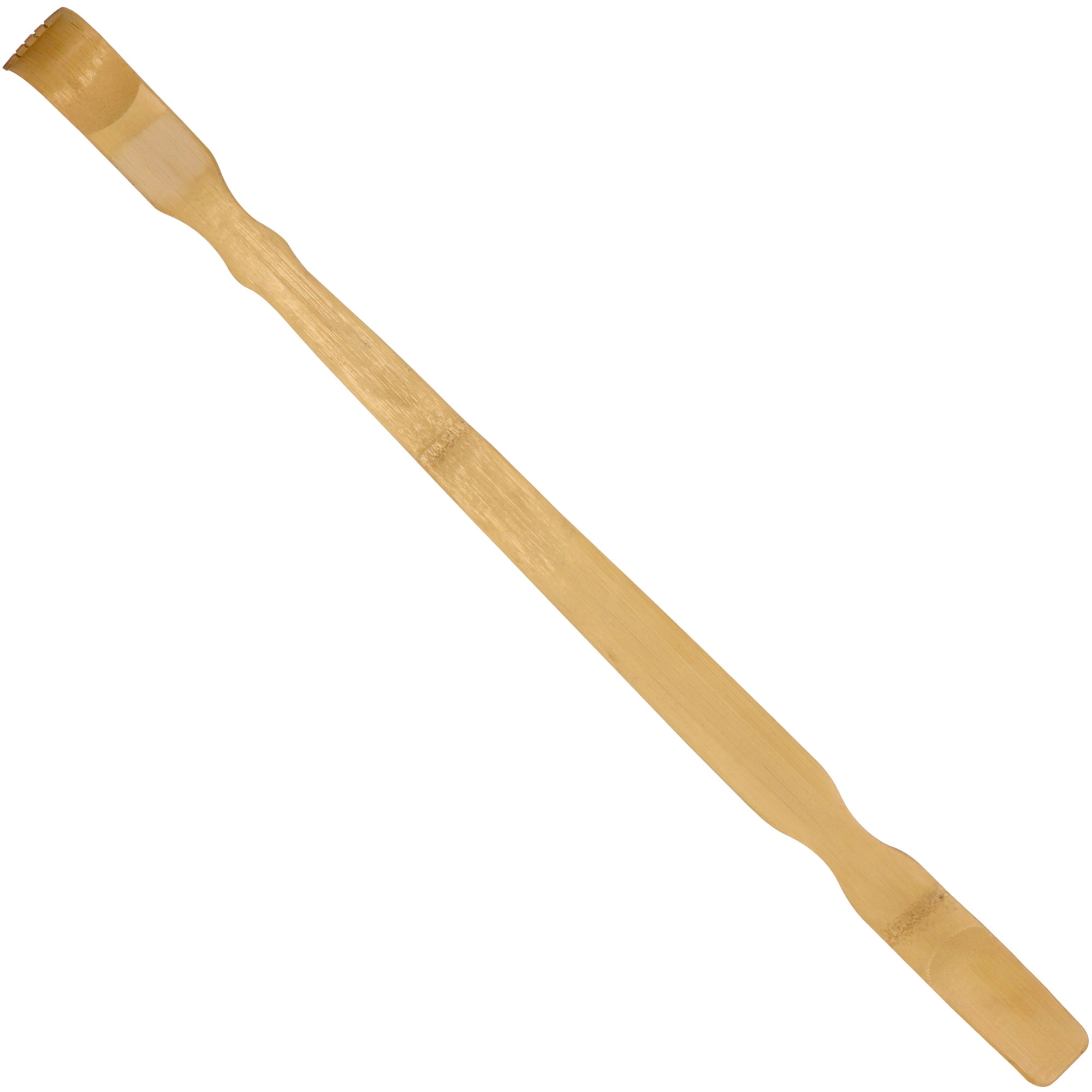 BambooMN 25 Inch Bamboo Wooden Back Scratchers Shoe Horn for Itchy ...