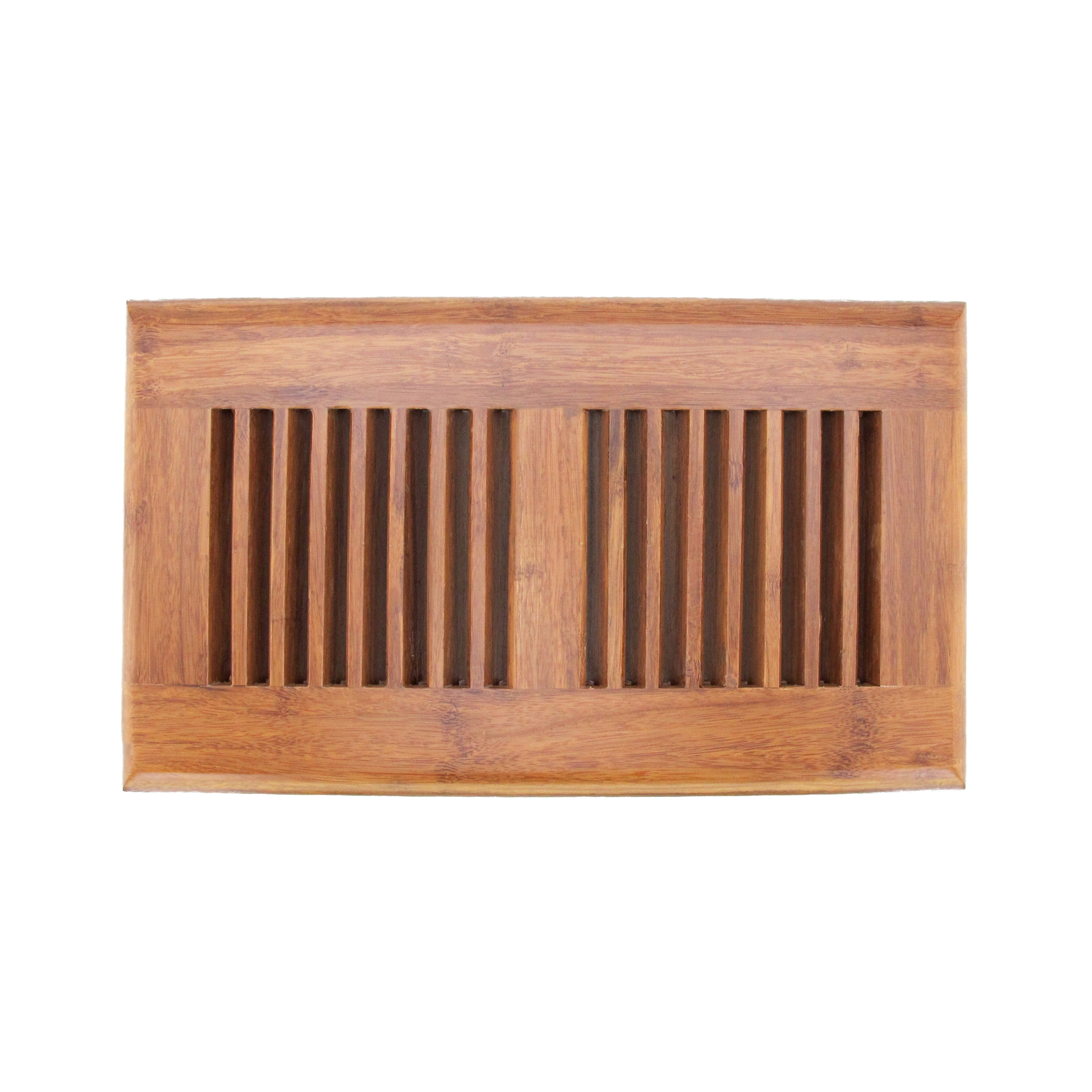 BambooMN 4" Inch x 9 7/8" Inch Strand Woven Bamboo Floor Register Air ...
