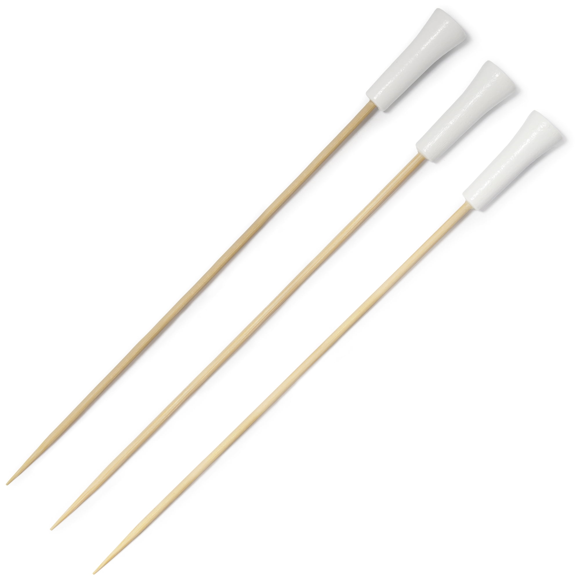 BambooMN Decorative Golf Tee Bamboo Cocktail Sandwich Skewer Picks - 6. ...