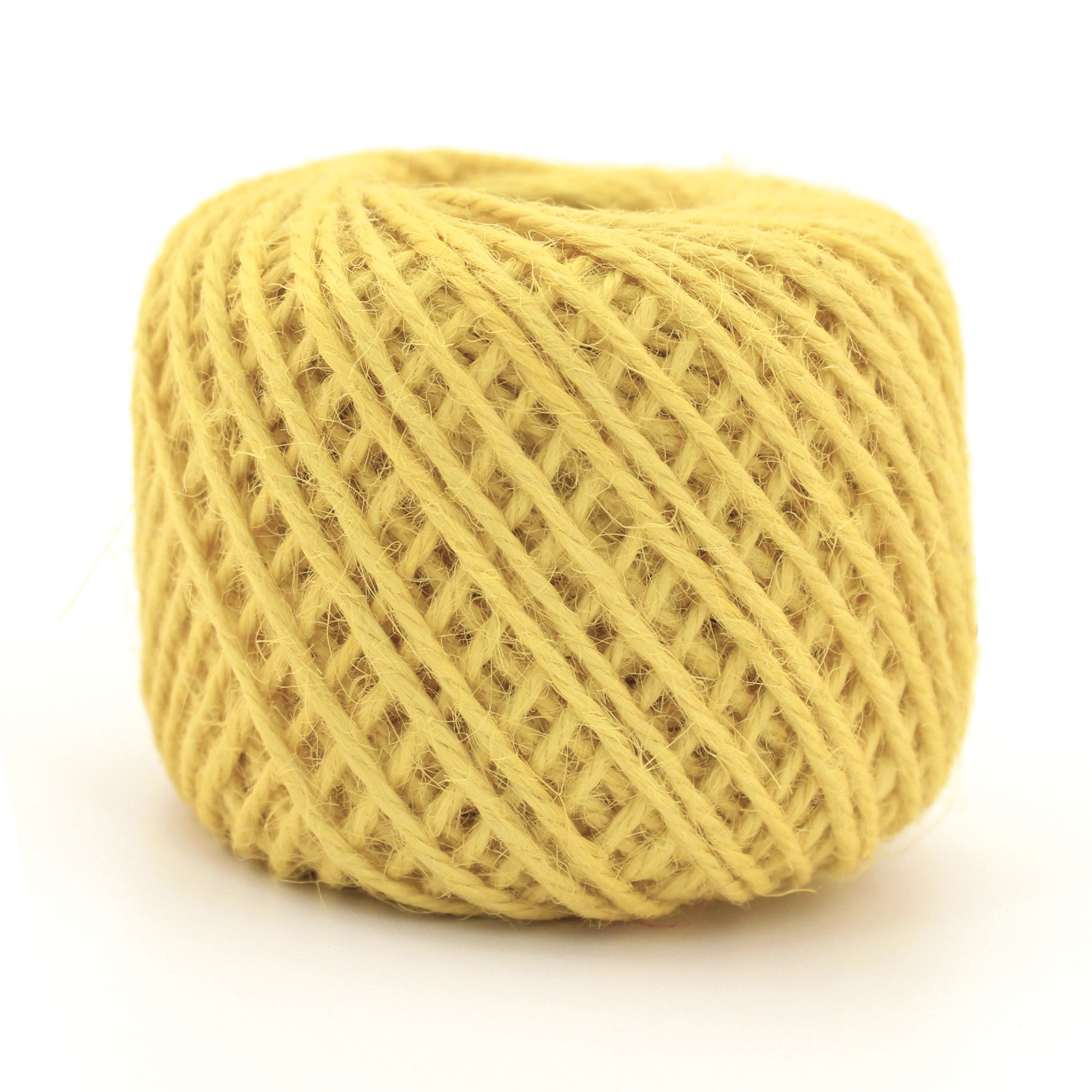 BambooMN 75 Yard, 2mm Crafty Jute Twine Thread Cord String Jute for ...