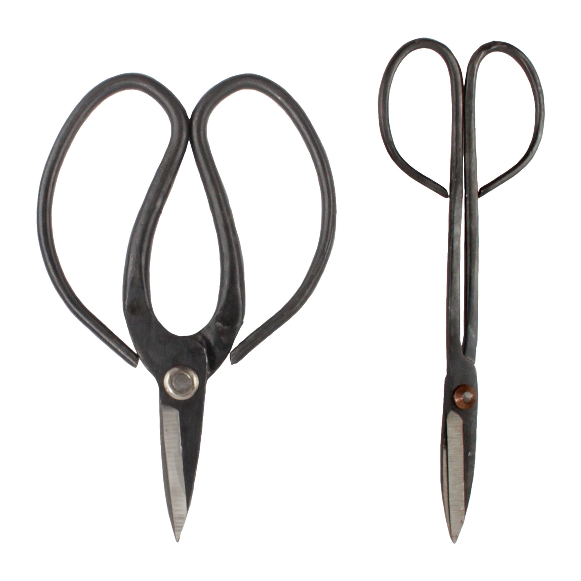 BambooMN Bonsai Basics Set - 7.2" Trimming Shears & 7" Heavy Duty ...