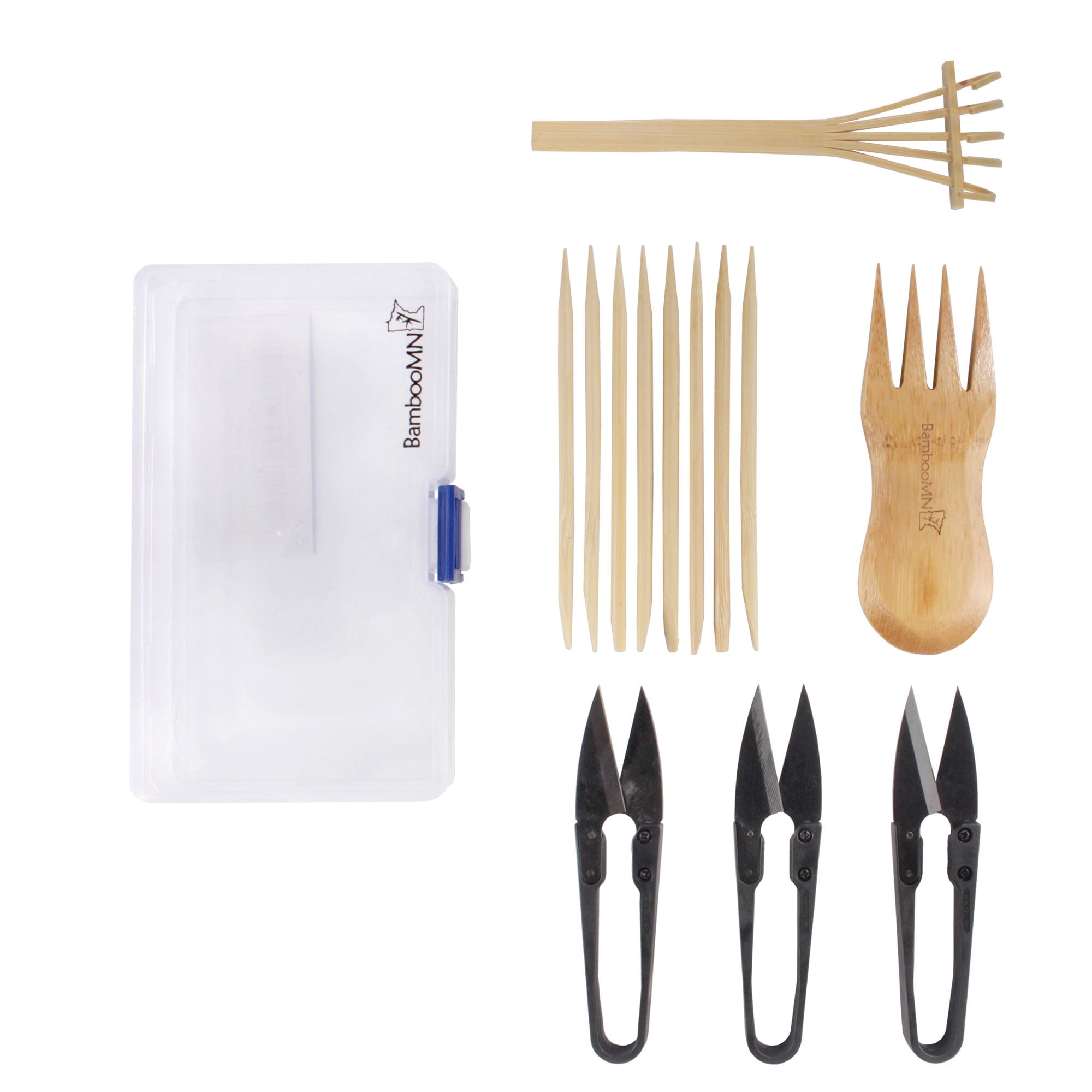 BambooMN Bonsai Tree Pruning Trimming Starter Tool Kit - Leaf Trimmers ...