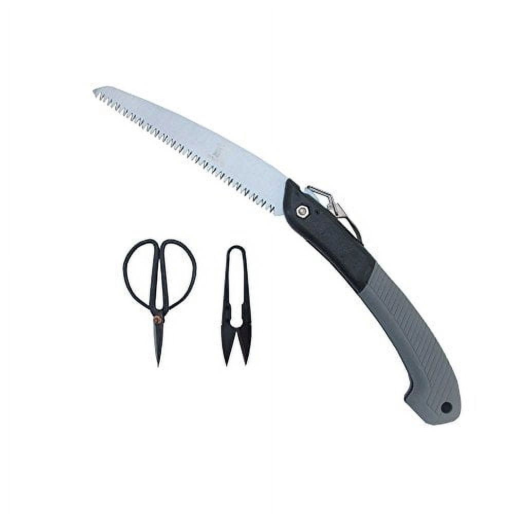 BambooMN Brand - 3 Piece Bonsai Cutter Set - Ikebana Saw, Precision ...