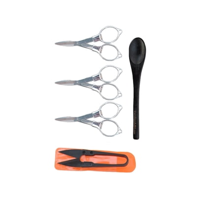 BambooMN Brand Bonsai Pruner, Bud & Leaf Trimmer 3 Sets of 3 - Includes ...