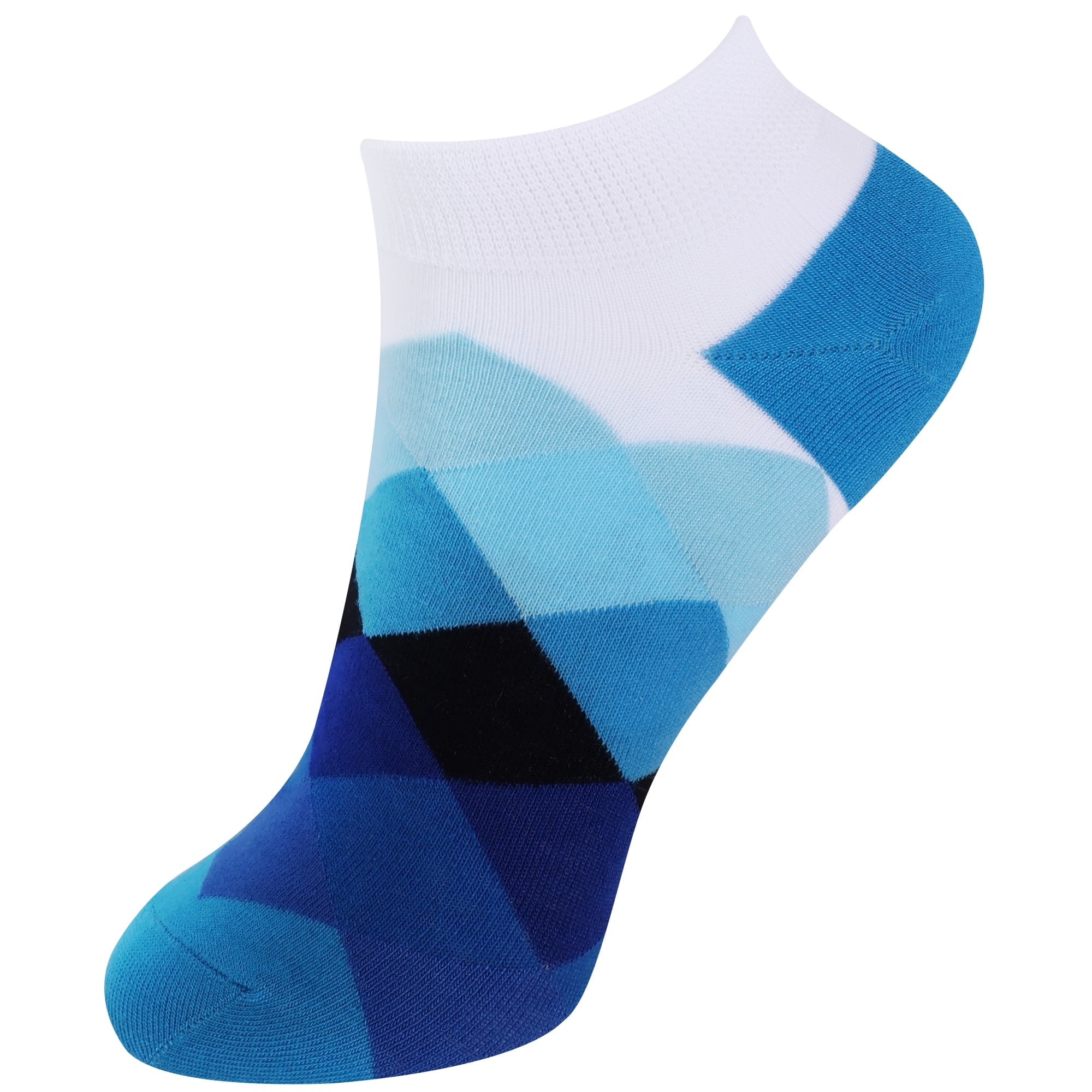 BambooMN Colorful Unisex Diamond Trails Rayon From Bamboo Ankle Socks ...