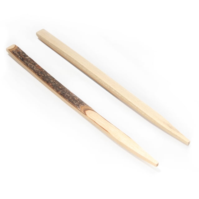 BambooMN Decorative Black Willow Appetizer Food Cocktail Picks - 3.5 ...
