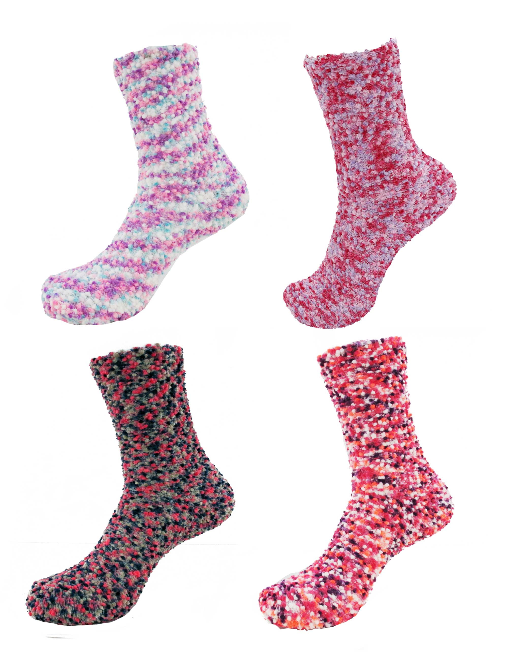 BambooMN - Knobby Socks - 4 Pair Packs - Walmart.com