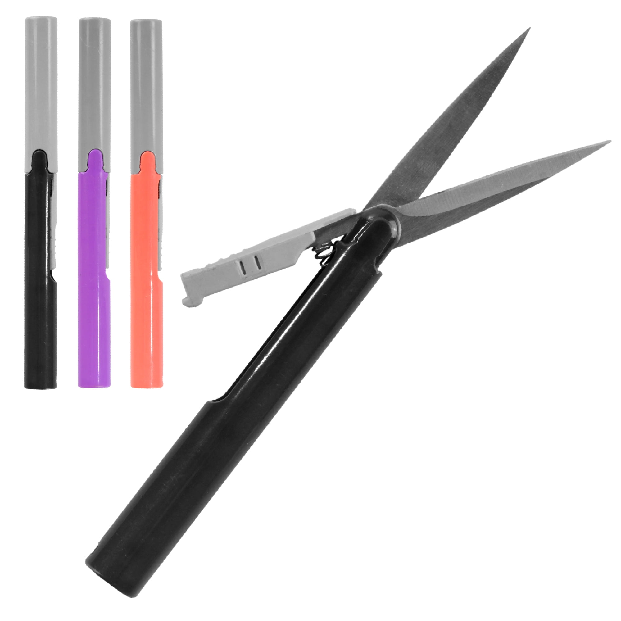 BambooMN Penblade Pen-Style Portable Travel Scissors - Living Coral ...