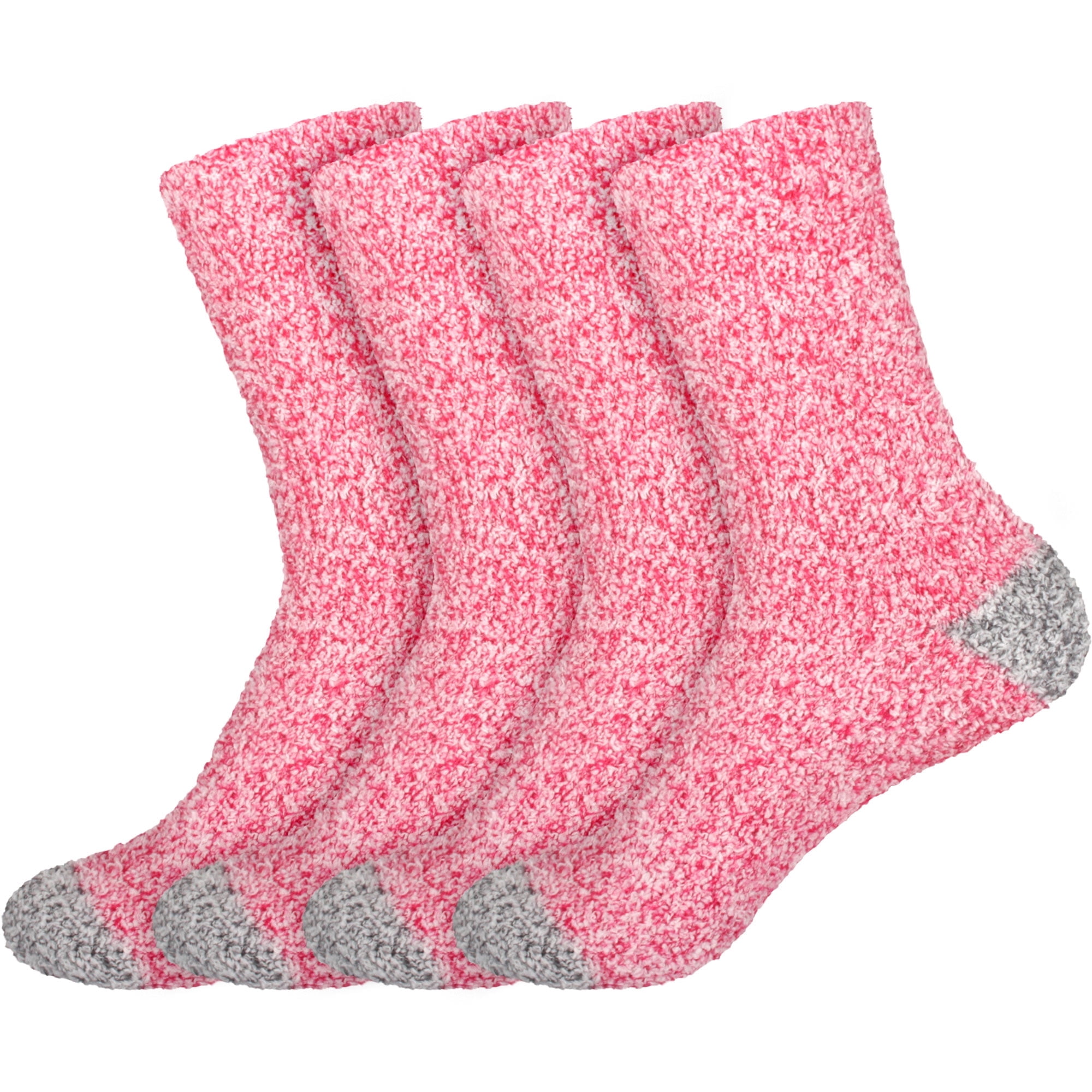 BambooMN Women's Soft Fuzzy Warm Cozy Comfy Fuzzy Plush Cute Solid ...