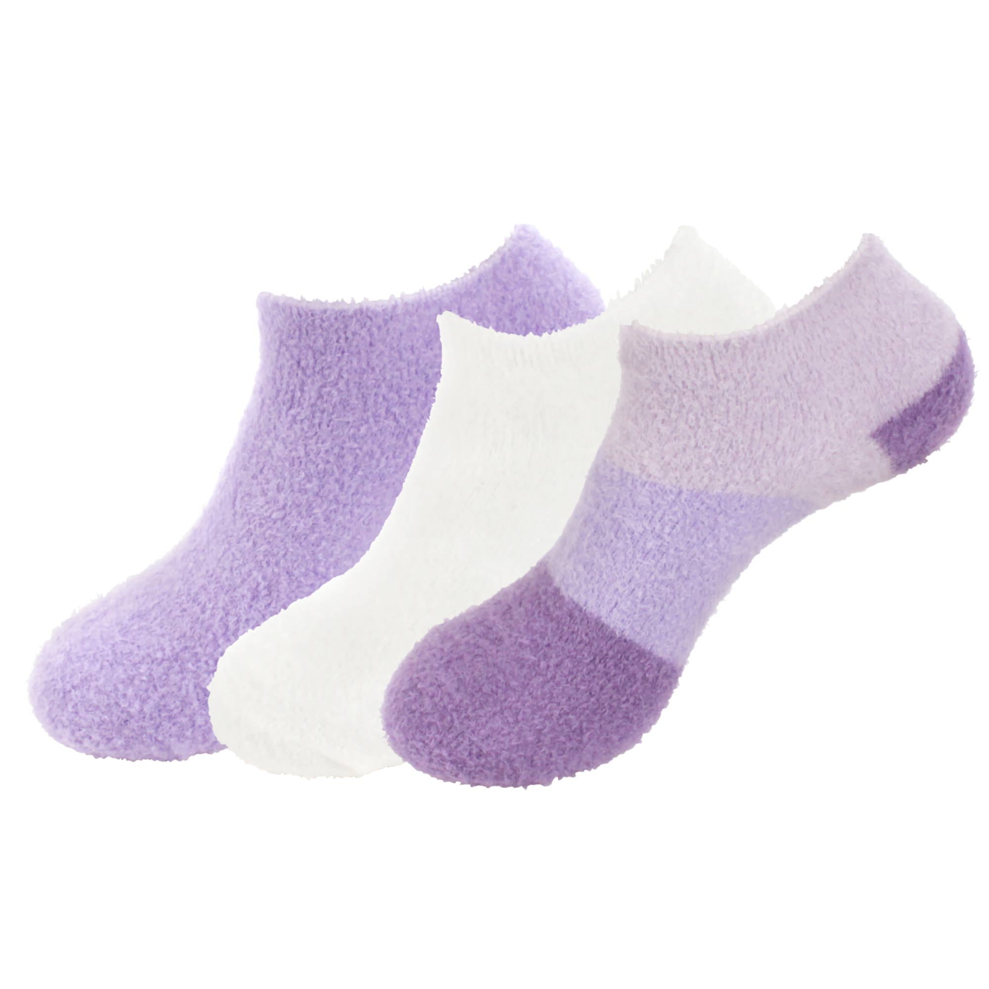 BambooMN Women's Super Aloe Infused Fuzzy Nylon Socks - Walmart.com