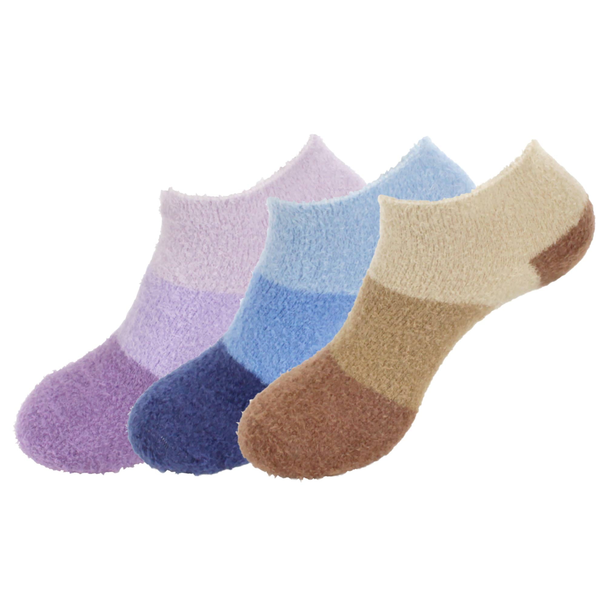 BambooMN Women's Super Aloe Infused Fuzzy Nylon Socks - Walmart.com