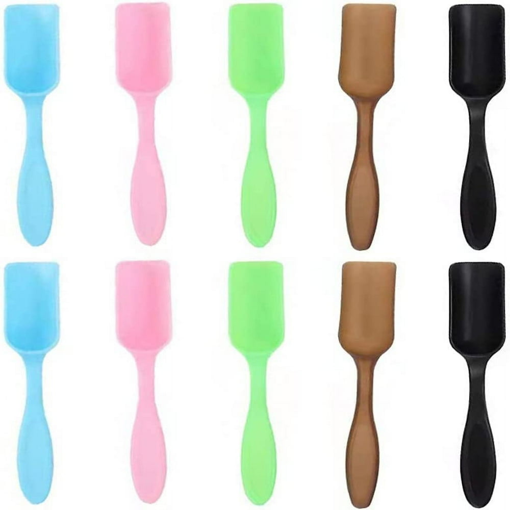 Bamboohart 10 PCS Plastic Mini Gardening Shovel Spoons Soil Scoops ...