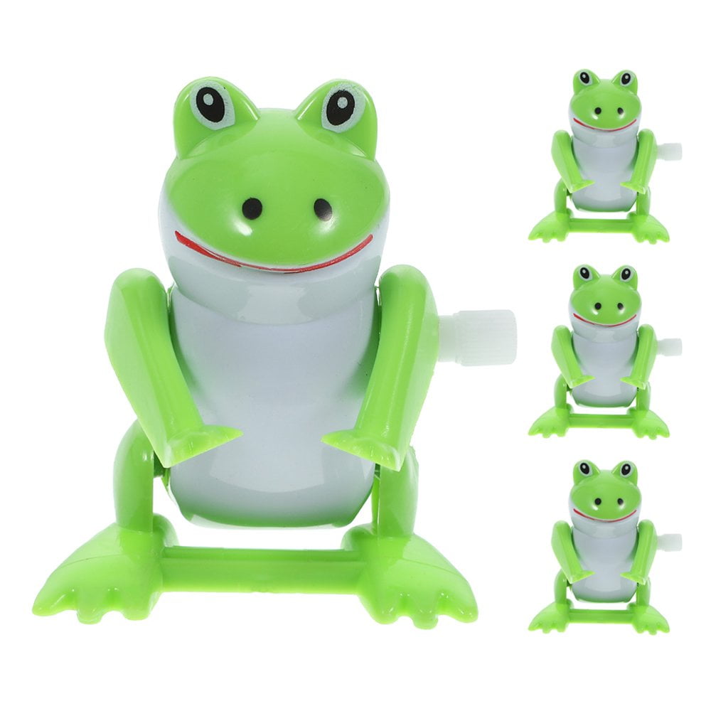Bamboohart 4 Pcs Halloween Wind up Toys for Kids Frog Realistic Child ...
