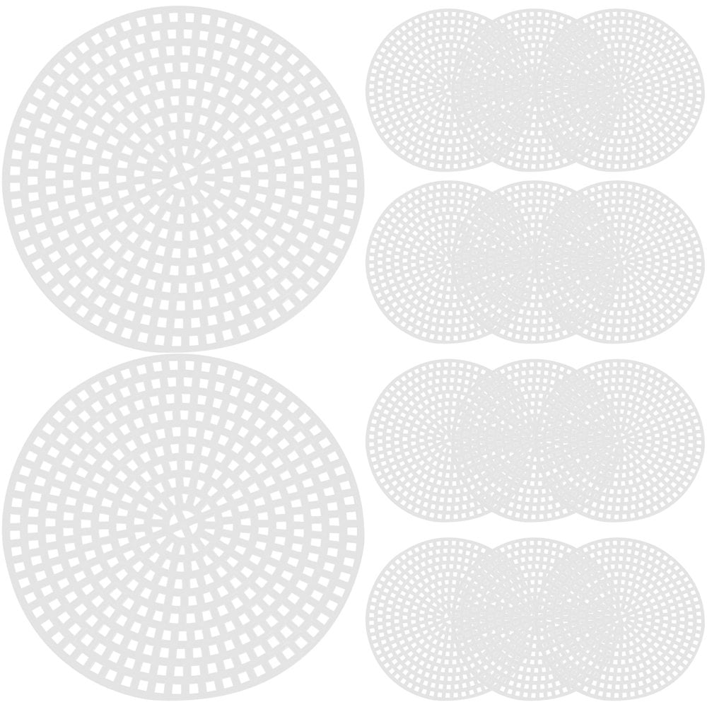 Bamboohart DIY Mesh Sheet 30pcs 7.7cm Mesh Canvas Sheets for Yarn ...