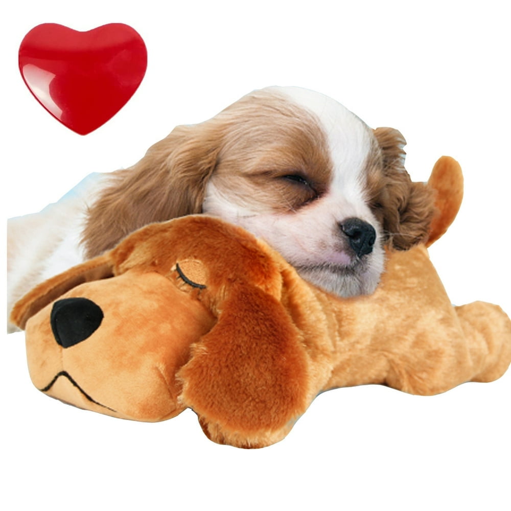 Bamboohart Doggy Heartbeat Stuffed Toy Pet Anxiety Relief Sleep Aid ...