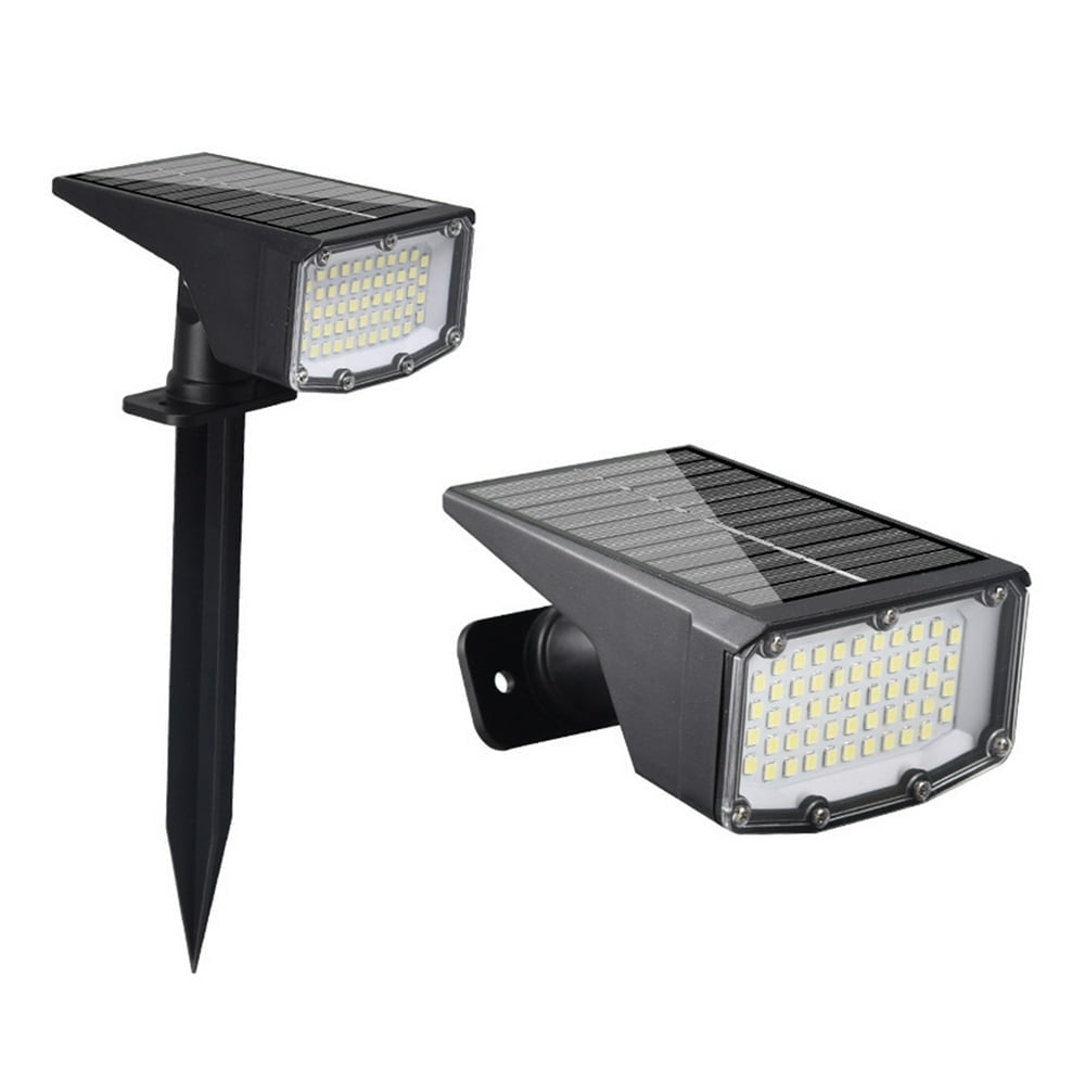 Bamboohart Solar Spot Lights Outdoor Landscape Lights 53 LEDs Solar ...