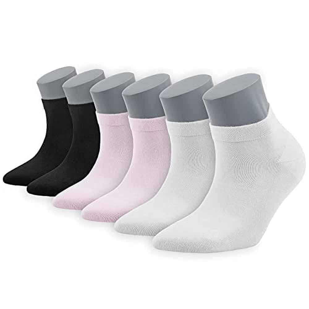 Women's Beyond Soft Ankle Socks 6 Pack - Walmart.com