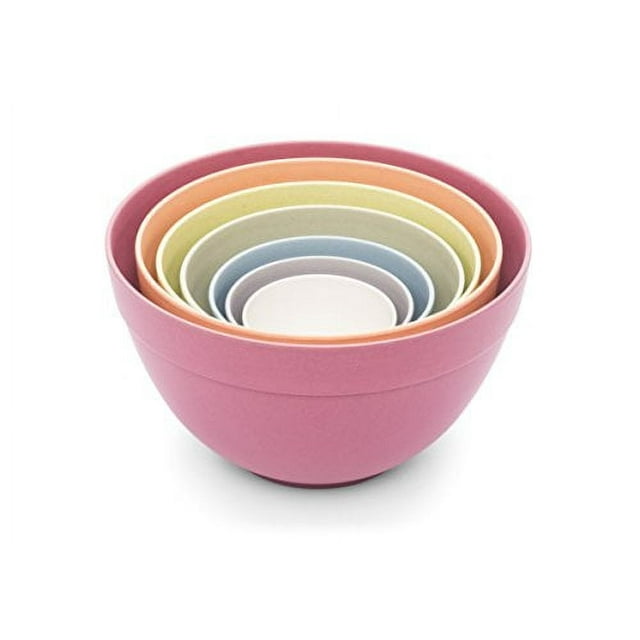 Bamboozle 7-Piece Multi-Color Pastel Nesting Bowls - Walmart.com
