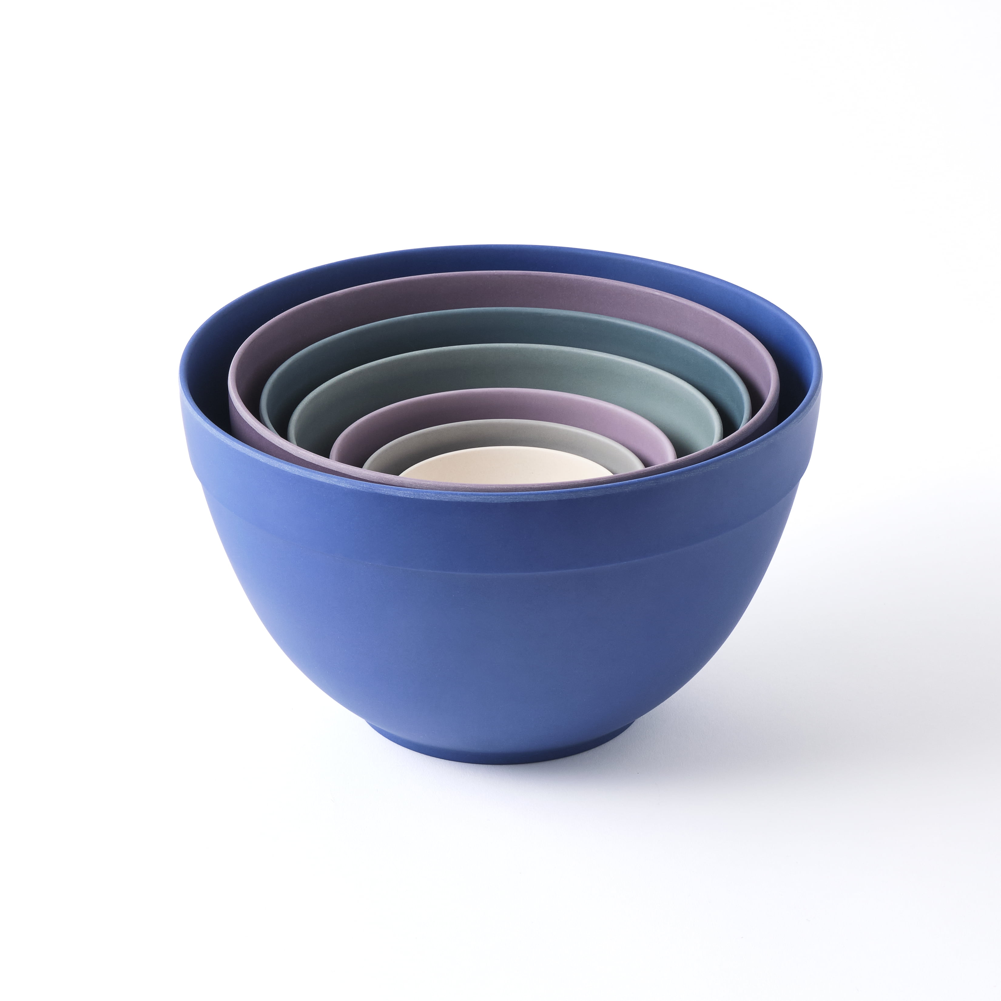 Bamboozle 7-Piece Multi-Color Thistle Nesting Bowls - Walmart.com