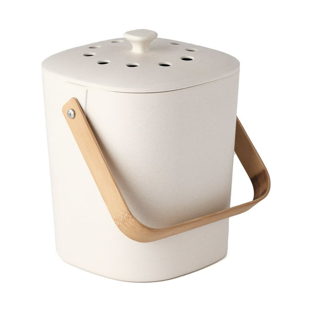 Bamboozle Compost Bin Natural - Walmart.com