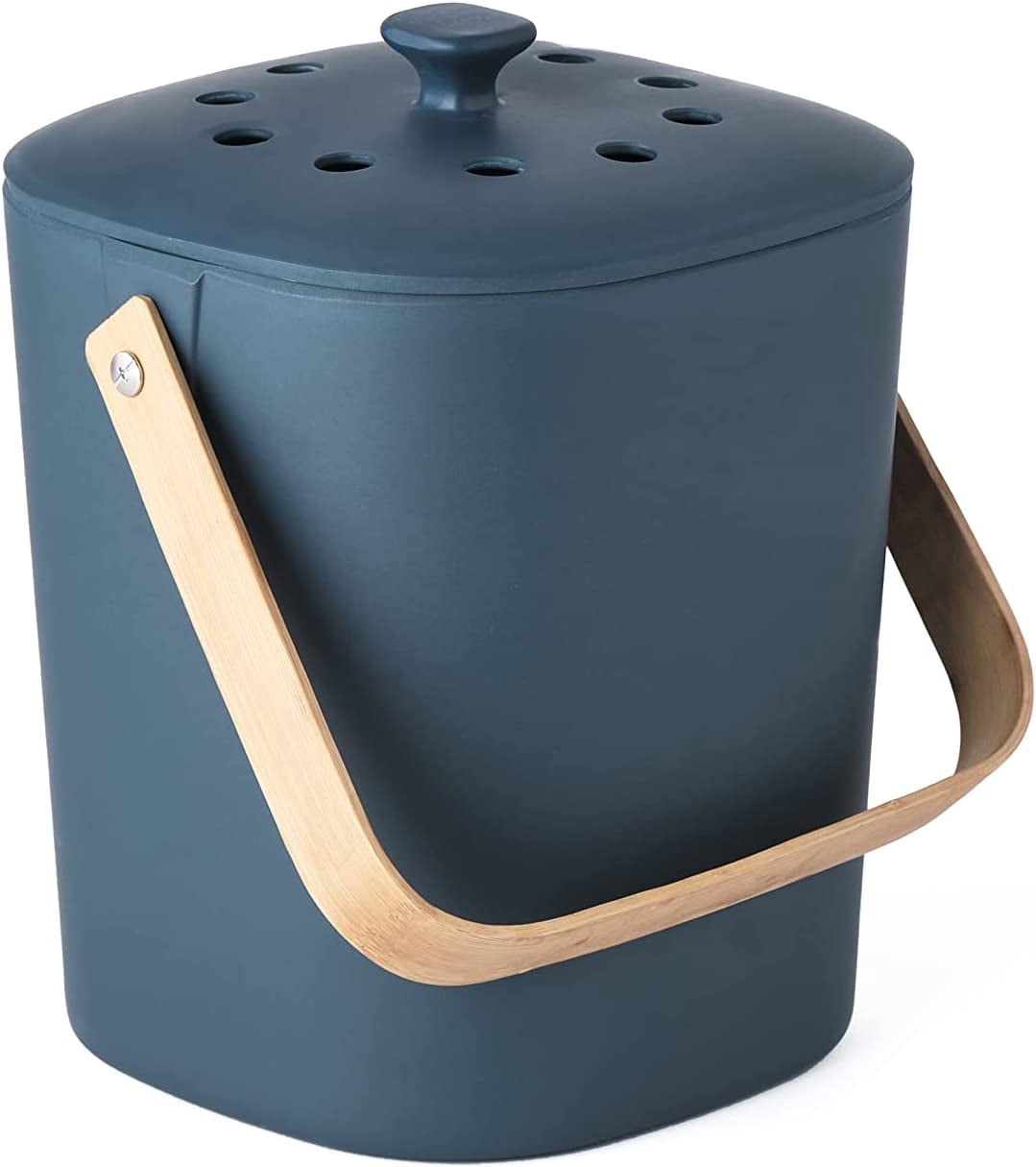 Bamboozle Countertop Compost Bin Kitchen | 1 Gallon | Odorless ...