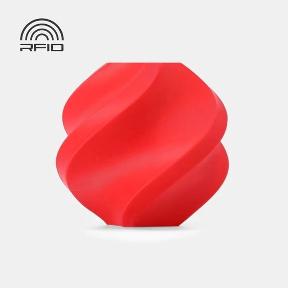 Bambu Lab 3D Printer Filament Bambu PETG HF-Red-Filament with spool ...