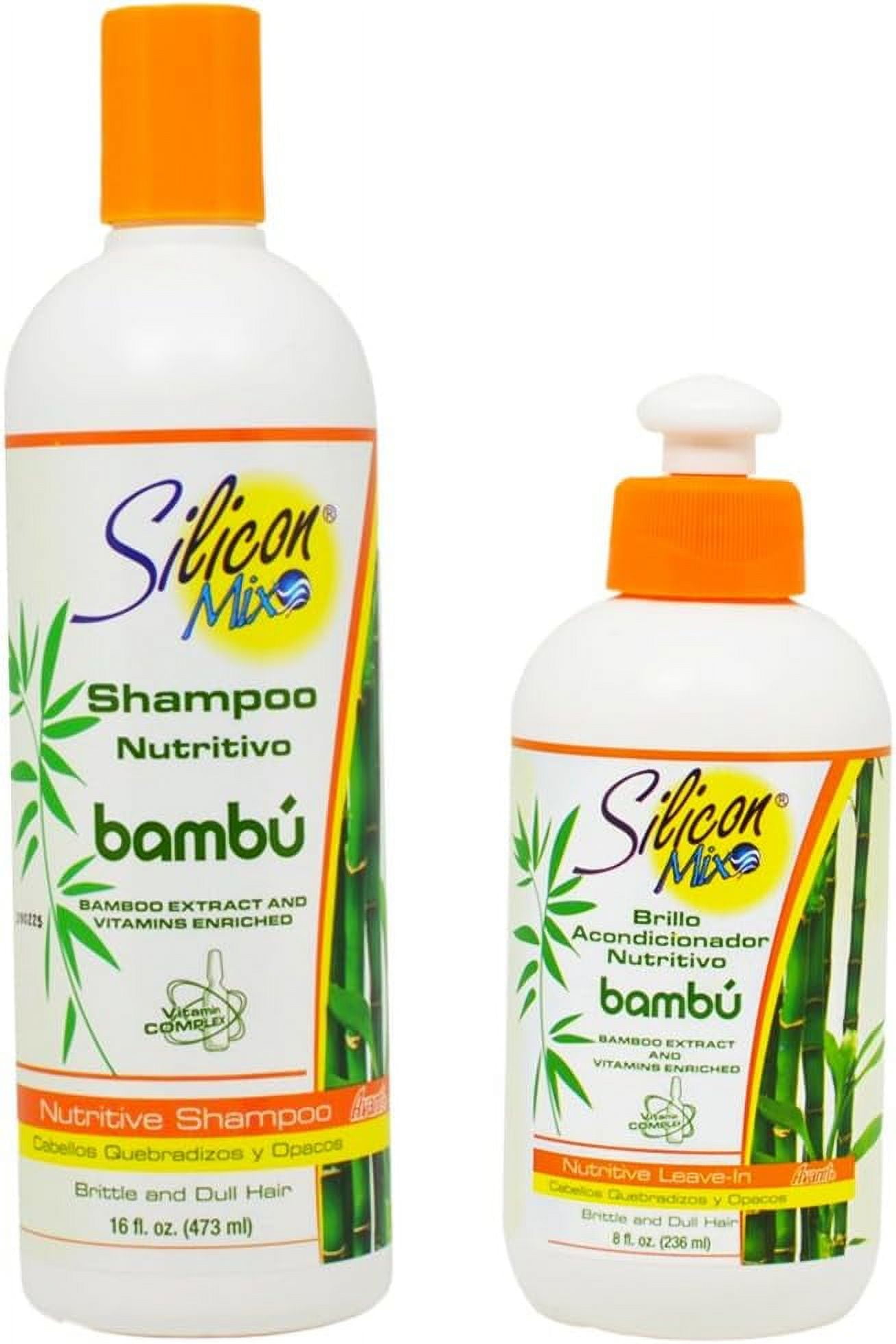 Bambu Shampoo And Conditioner Combo Pack (16 Ounce Shampoo, 8 Ounce ...