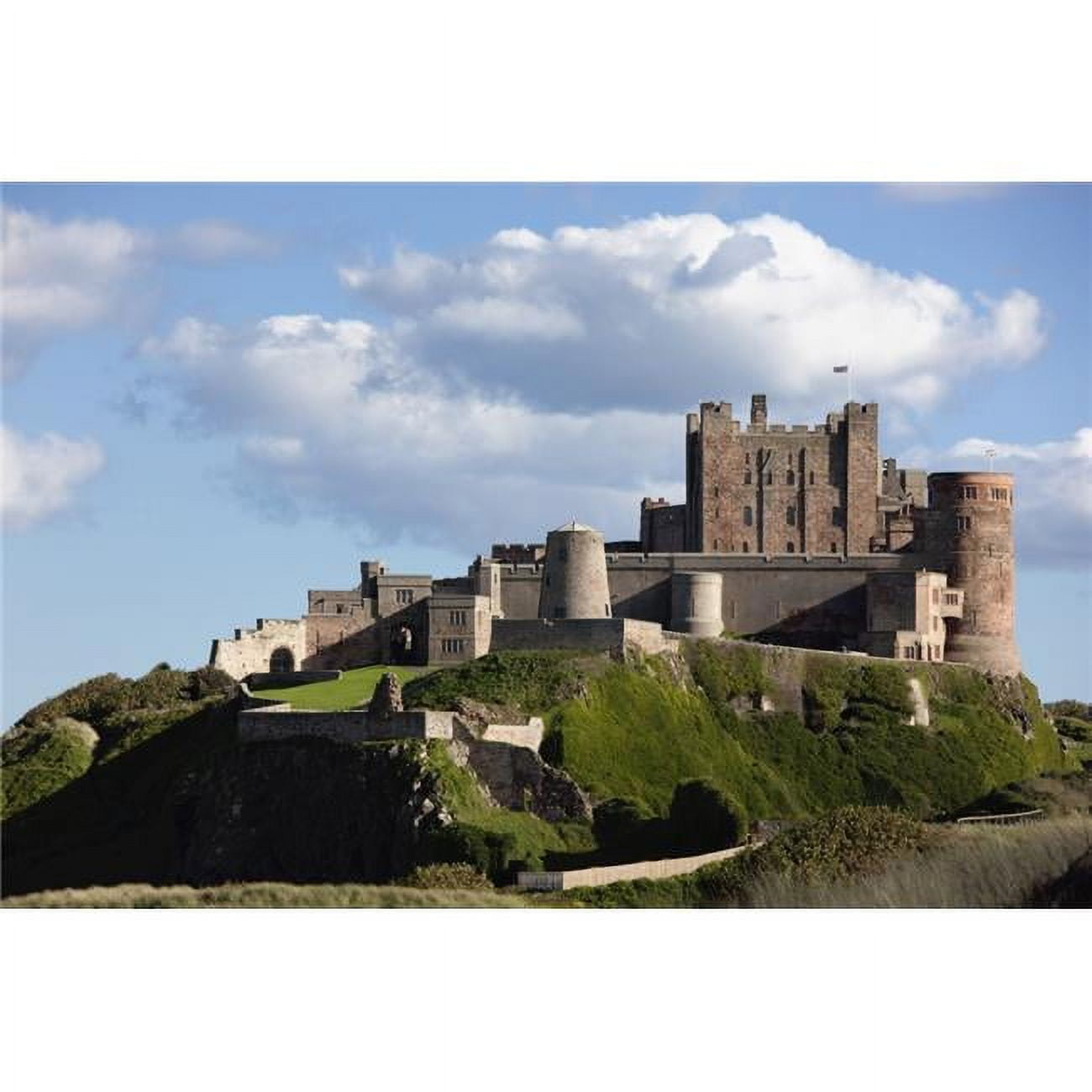 Bamburgh Castle - Bamburgh Northumberland England Poster Print, 19 x 12 ...