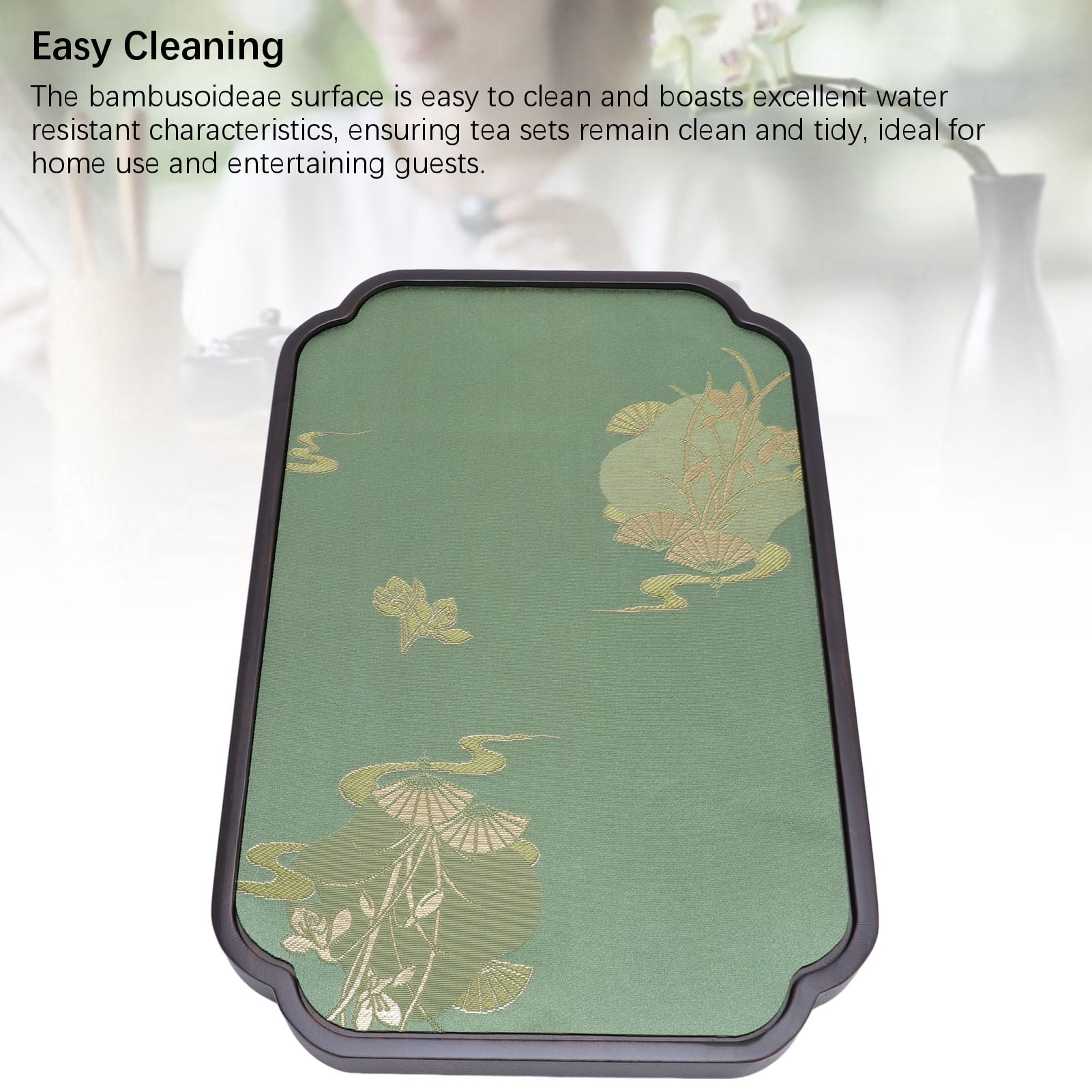 Bambusoideae Tea Serving Tray, Heat Platter For Tea Ceremony ...