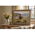 Bamford Edge Peak District Spring Gritstone Landscape, Countryside Wall ...