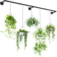 Bamworld Long Hanging Planters for Indoor Plants 73in Plant Hanger ...