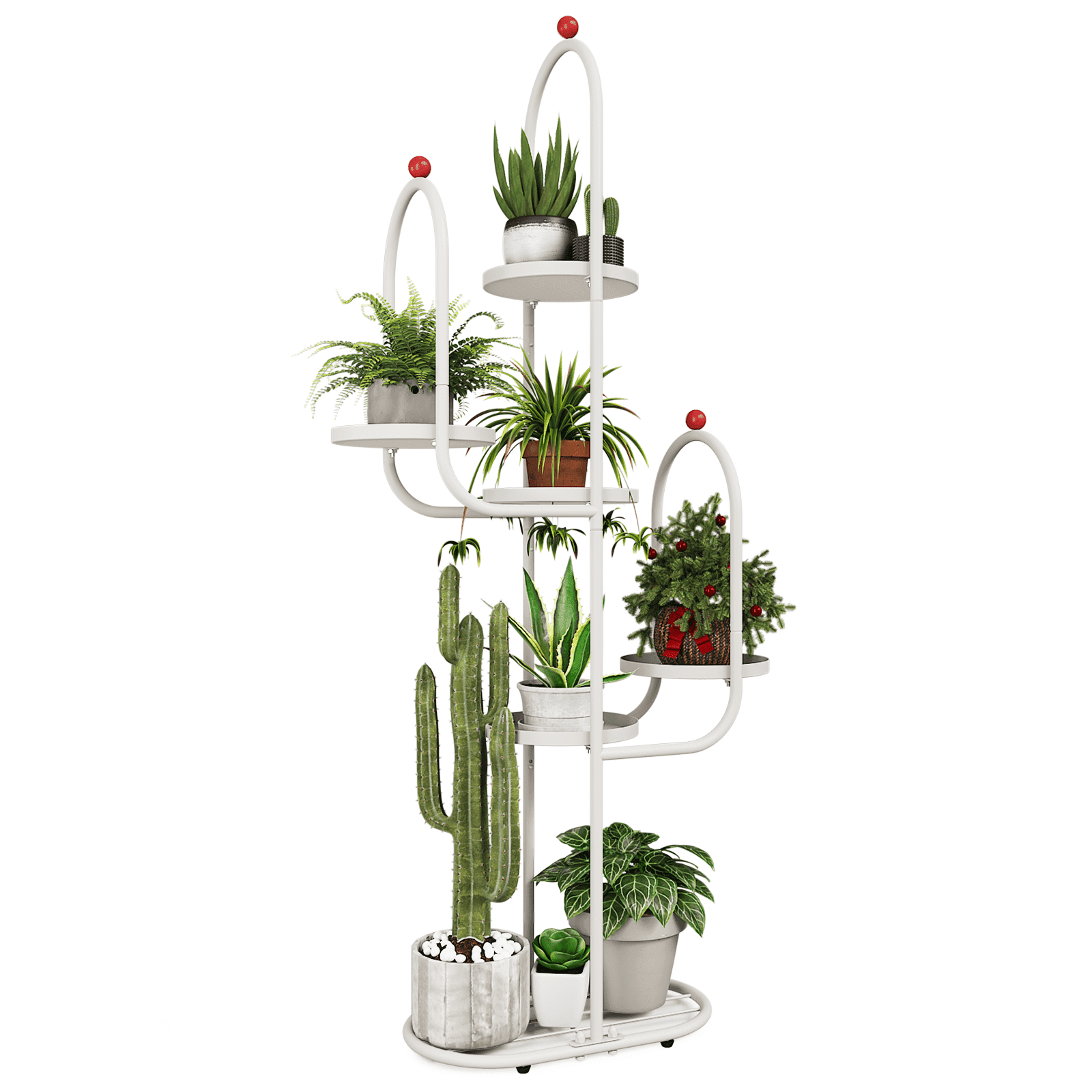 Bamworld 3-Tier Mesh Utility Cart, Rolling Metal Cart with Lockable ...