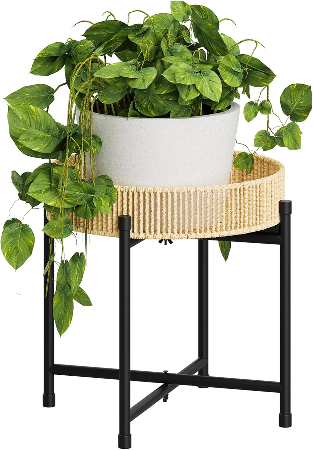Bamworld Indoor Plant Stand, Garden-Inside Base Furniture- Tall Wooden ...