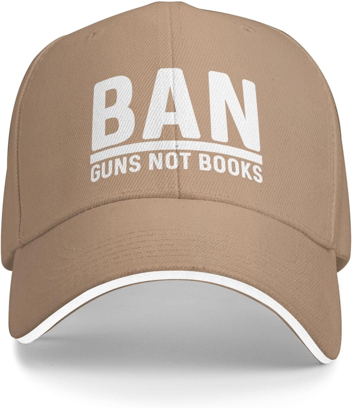 Ban Guns Not Books Cap Men Dad Hat Cool Hat - Walmart.com