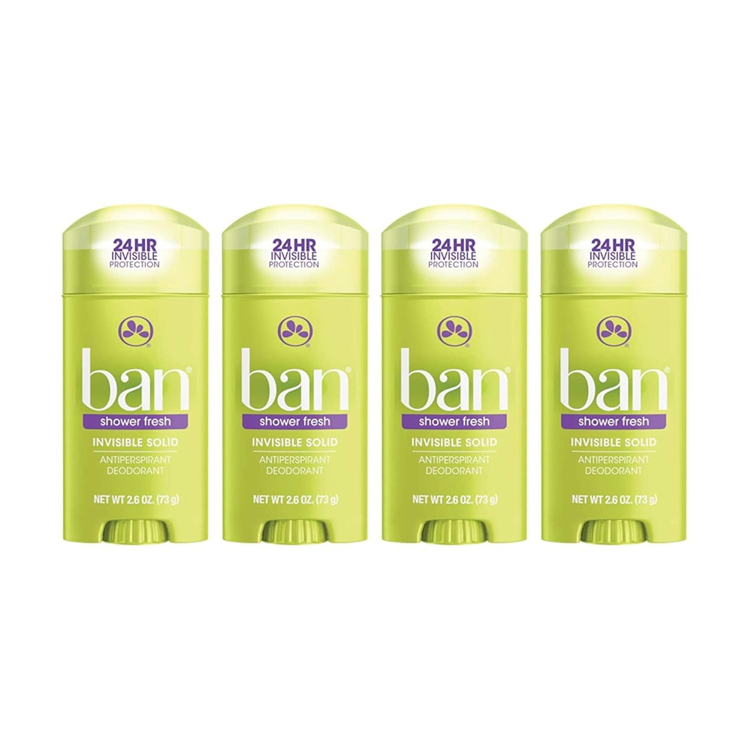 Ban Deodorant| 4 Pack | Shower Fresh Powder 24hr Antiperspirant | Odor ...