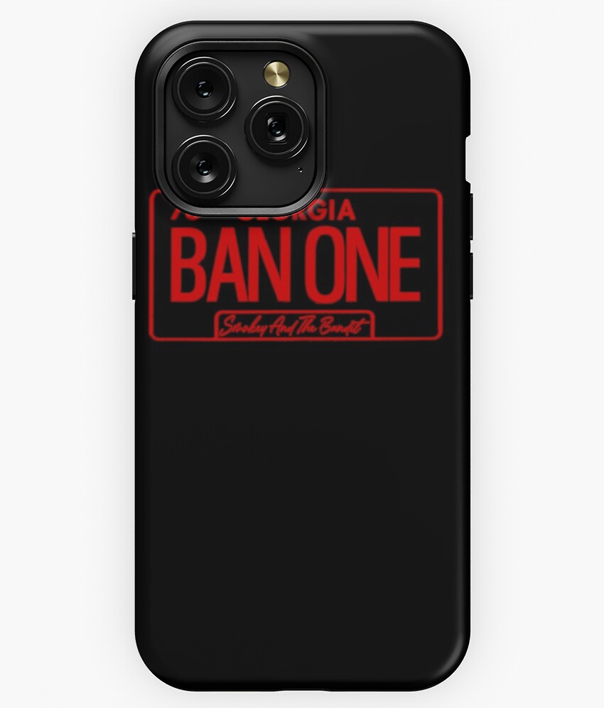 Ban One License Plate Smokey The Bandit G7872 Phone Case for iPhone17 ...