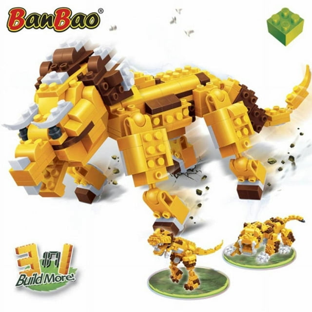 BanBao Creatables 3-in-1 Lion Building Block Playset - Walmart.com