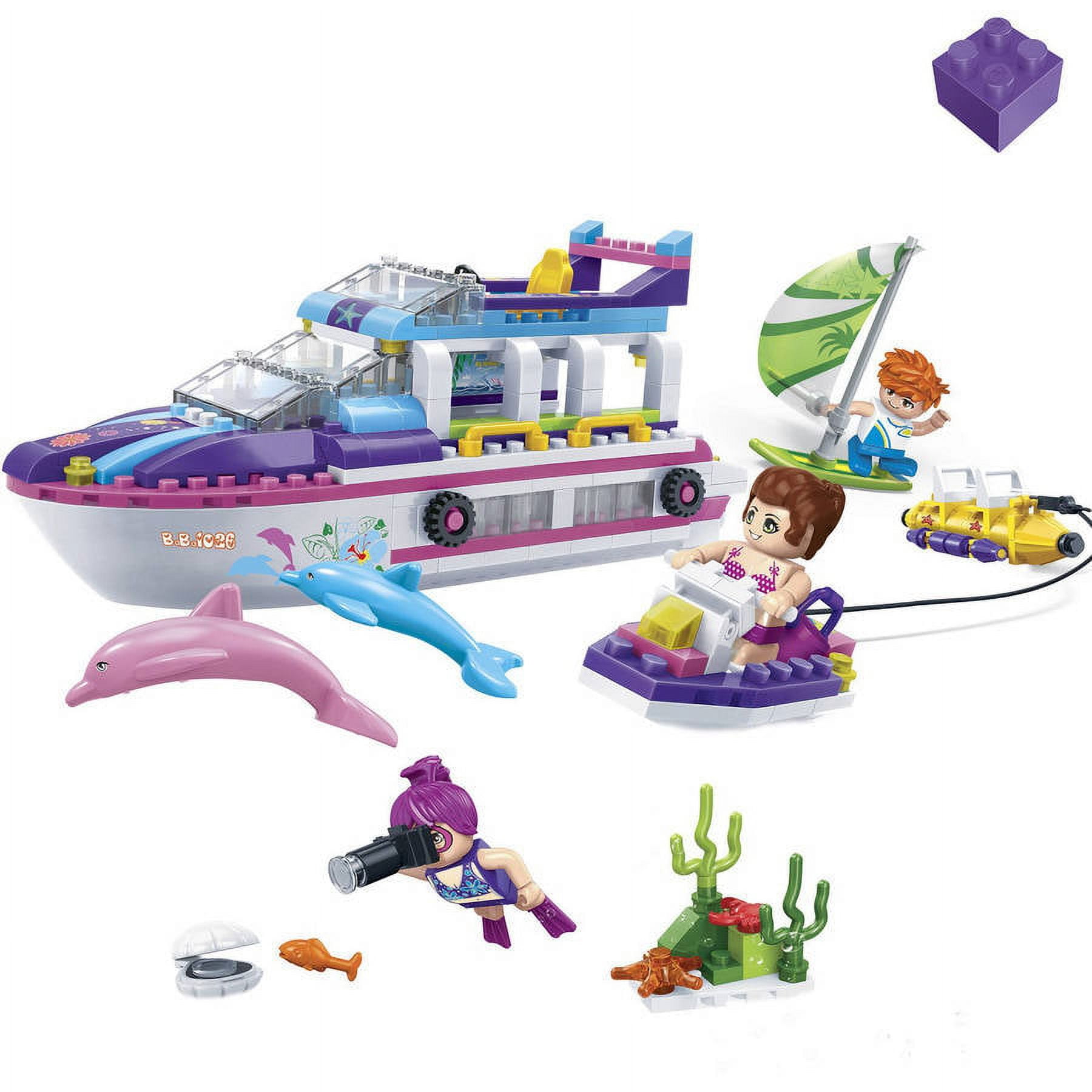 Free Shipping! BanBao Trendy Beach Water Fun 325-Piece Building Set for ...